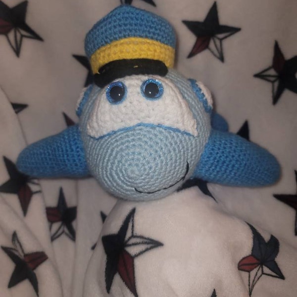 Pilot Plane Amigurumi PDF Crochet Pattern - Etsy