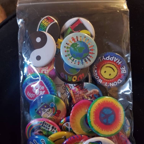 6 Small MLK Pins or Magnets - Pack of 6 Small 1.25" Martin Luther King ...