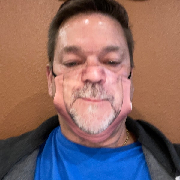 My Face - Selfie Custom Face Masks W/ Two Filter Inserts & Nose Wire - Etsy