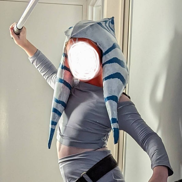 Ahsoka Series Season 1 Togruta Lekku Headpiece - PATTERNS & TUTORIAL - Etsy