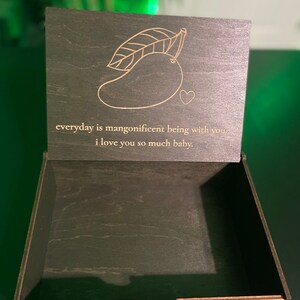 Custom Memory Wooden Laser Engraved Box Wood Gift Box - Etsy