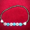 Nurse Appreciation Bracelet, Heishi Beads, Acrylic Heart & Gold Filled ...