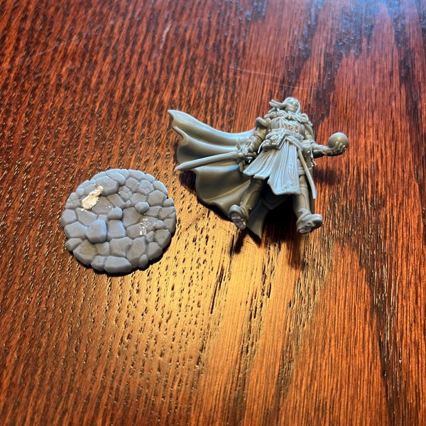 Dnd Miniature Dwarf Cleric Miniature for Dungeons and Dragons Tabletop ...