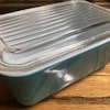 Ice Blue Glass Fish Serving Dish/plate - 10.75" X 8.5" - Etsy