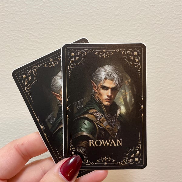 One Dark Window Elspeth Spindle Decorative Tarot Card Vinyl Sticker ...