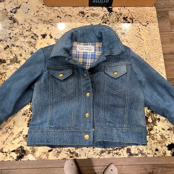 Baby Street Jacket PDF Sewing Pattern ~ Unisex Boys Girls Denim Jacket ...