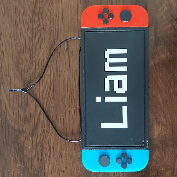 Personalized Gamer Name Sign for Door, Wall or Shelf (8in X 3in ...