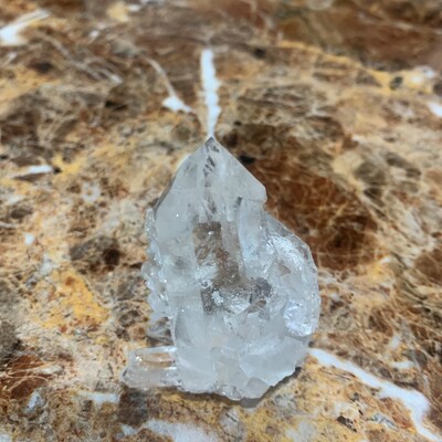 Silver Light Channel Lemurian Quartz Clear Single Point Crystal From ...