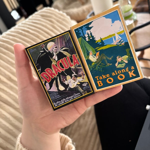 Large Matchboxes | Handmade in Oregon | Choose 2+ & Save! | Vintage ...