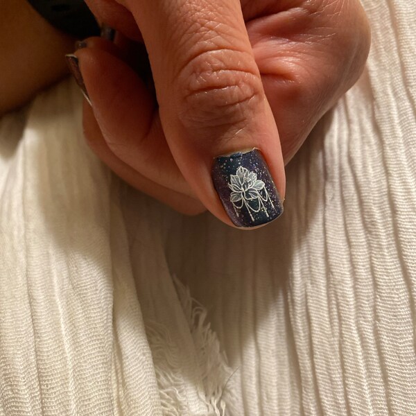 Nail Water Decal / Gold Snake / Snake Skin / Snake Print / Year of the ...