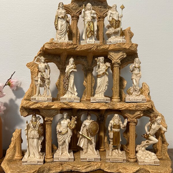 Vintage Ancient Greek Temple Display Stand - Etsy