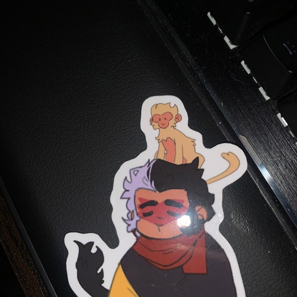Ne Zha Matte Sticker - Etsy