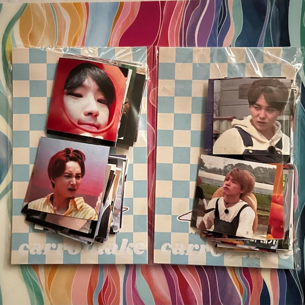 SEVENTEEN Hand Drawn Not Alone Hitorijanai Photocards, Kpop Hand Doodle ...