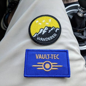 Wanderer Fallout Inspired Cosplay Patch Sew on Iron on Backing - Etsy