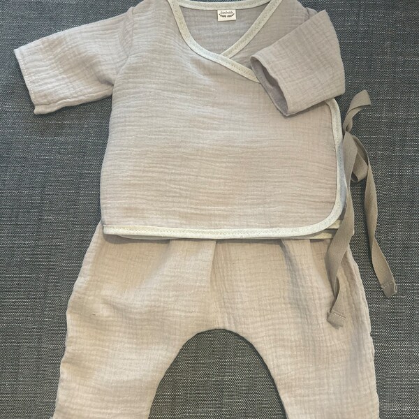 Muslin Top and Pants Set Sewing Pattern, PDF Instant Download, Boho ...