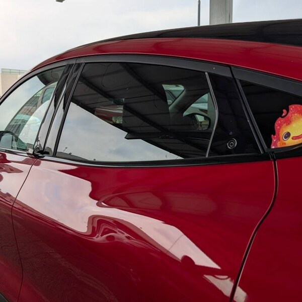 Derpy Fire | Holographic Anime Game Chibi Car Laptop Vinyl Decal ...