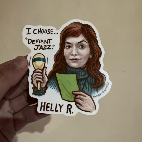 Severance Helly R. - Defiant Jazz Stickers & Magnets - Britt Lower ...