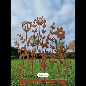 Metal Owl Fence Topper Garden Art Outdoor Ornaments Rusted Sculpture - Etsy