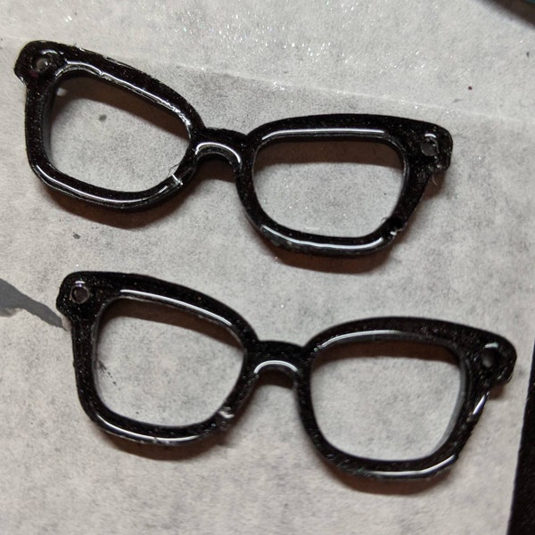 Eye Glasses Mold Mould Silicone Nerd Geek Resin Mold (302) - Etsy