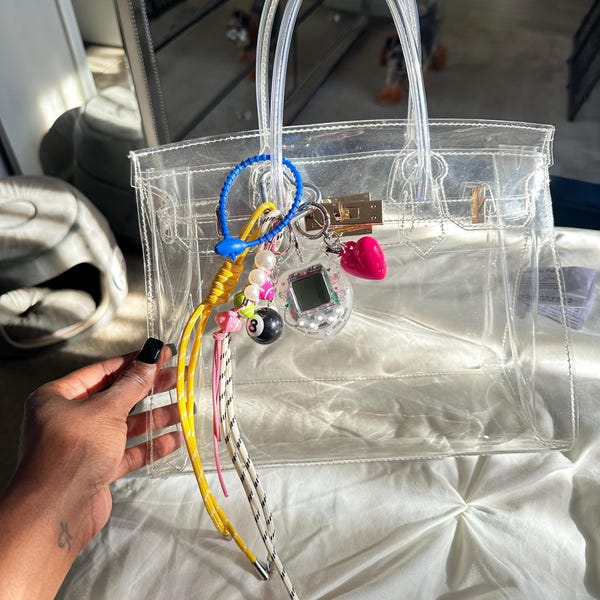 Trending 2024 Rope Bag Charms,stylish Bag Charm,y2k Rope Purese Charm ...