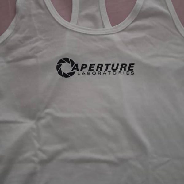 Aperture Laboratories Chell Tank Top, Portal Tank Top, Portal 2 ...