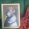 Vintage Rat King Poster, Art Poster Print, Home Decor, Animal Lover ...
