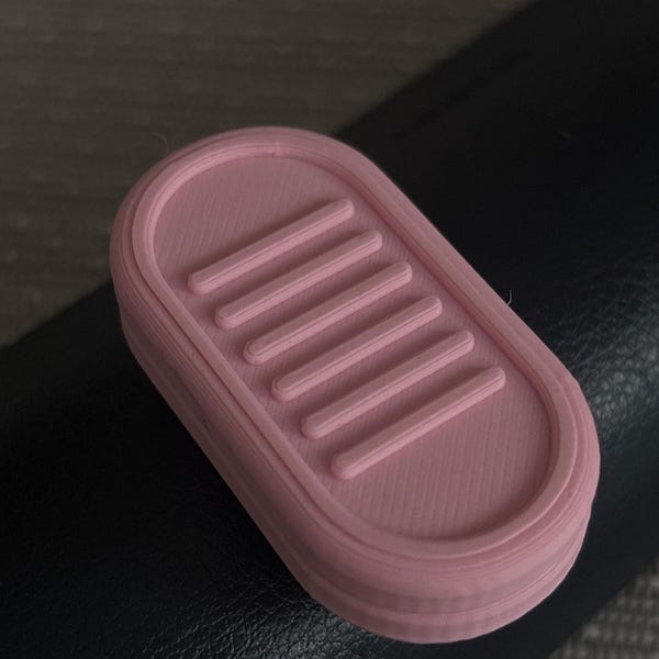 Fidget Holder Keychain - 3D Printed Slider Carrier for the Pill - Etsy