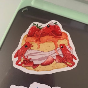 Leopard Gecko Fruit Flavored Milk Stickers Reptile | Etsy