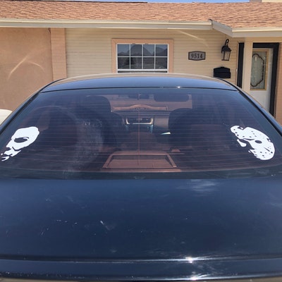 Jason Voorhees Decal Sticker Friday the 13th Decal for Car Window for ...