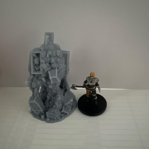 Scythe Warlock - Female Elf Witch - Necromancer Woman - Dnd Mini - Etsy