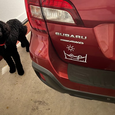 Simple CUSTOM Decals die-cut Vinyl of YOUR Logo or Lettering Black or ...