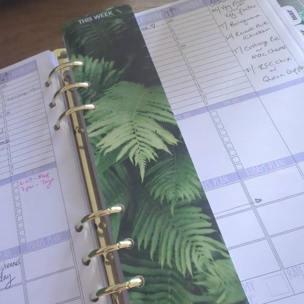 Blank Task Cards With or Without Tabs for Your Planner Add Your Own ...