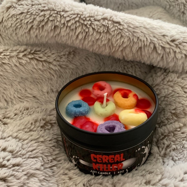 Cereal Killer Candle / Serial Killer Candle - Etsy