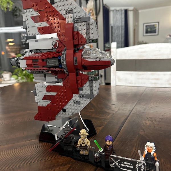 Acrylic Display Stand for Lego® Ahsoka Tano's T-6 Jedi Shuttle 75362 - Etsy