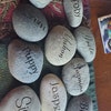 Family Rocks, Engraved Stones, Personalized Rocks, Natural Engraving - Etsy