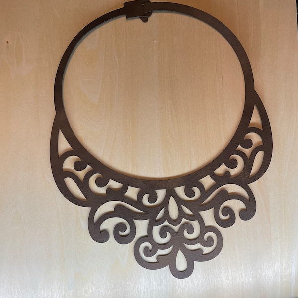 9 Pcs Leather Necklace Laser Cut Template - Pdf-ai-eps-cdr-svg-necklace ...