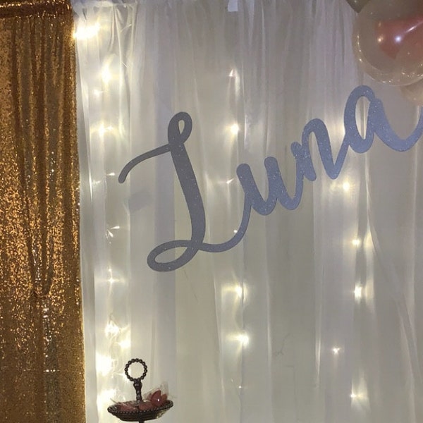 Personalized Name Sign, Custom Name Sign, Wooden Sign, Laser Cut Name ...