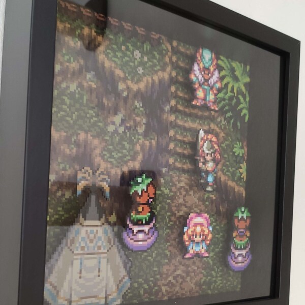 Omori Big Diorama 10x10 Shadox Box Art Omori Game Room Decor Gift for ...