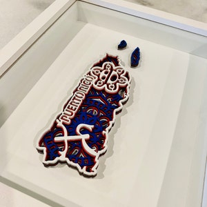 Layered 3D Mandala Puerto Rico SVG 5 Layers 3D Layered DXF Laser Cut ...