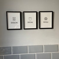 Print Yr Wyddor a Rhifau Cymraeg, Welsh Alphabet and Numbers Print ...