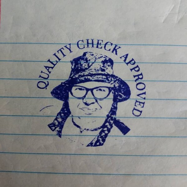 Customized Self-inking Portrait Stamp From Photo - 5 Ink Color - Ink ...