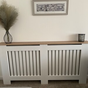 Oak Top Custom Radiator Cover - Etsy UK