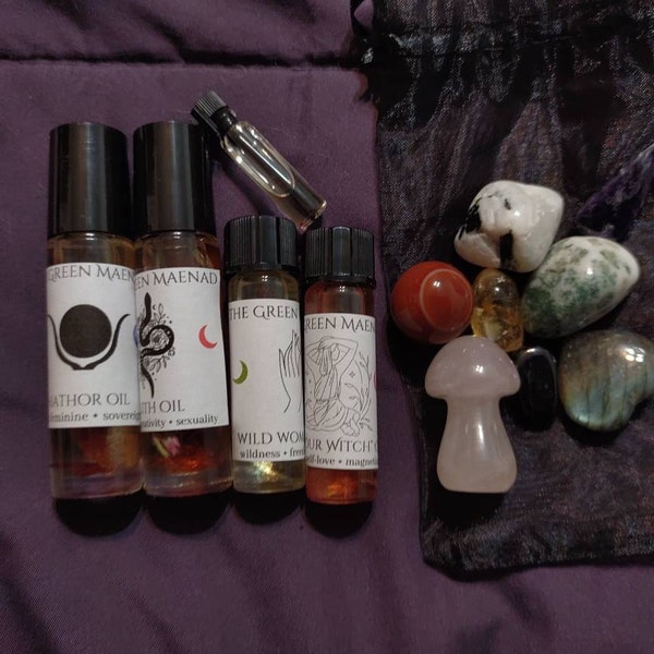 Intention Oil MYSTERY Package ~ Intention Oils, Witchy Perfume ...