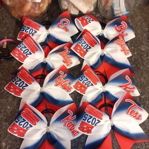 Red Cheer Bow Sublimation Graphic Digital Download - Etsy