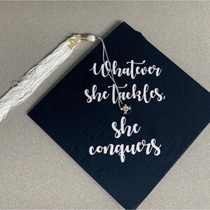 Custom Graduation Cap Iron on Transfer Graduation Cap Decal - Etsy