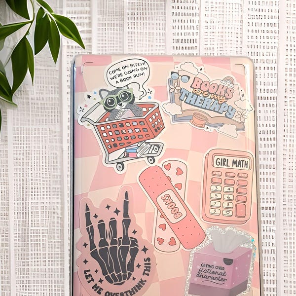 Very Demure, Very Mindful Sticker Very Cutesy Bookish Merch - Etsy