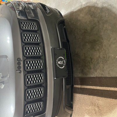 Venom Eyes License Plate Evil Villain Aluminum Black and White Vanity ...