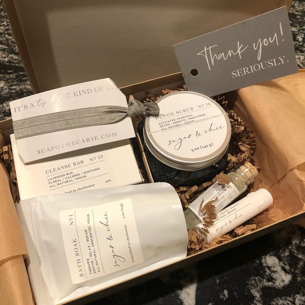 SPA GIFT, Birthday Spa Gift, Gift Basket for Mom, Birthday Gift for Her ...