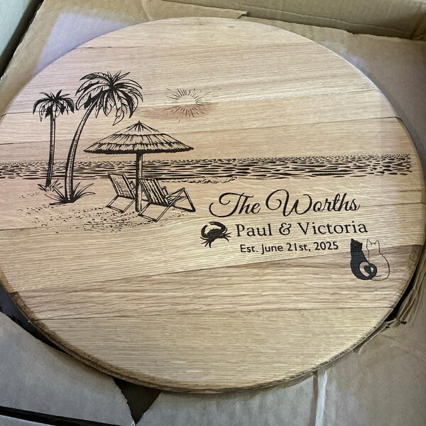 Walnut and Maple Mini Charcuterie Board, Fruit Platter or Veggie Tray ...