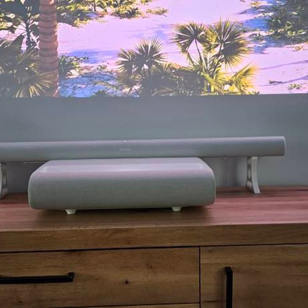 Black Bookshelf Speaker Stands - Minimalist Desktop Speaker Riser ...